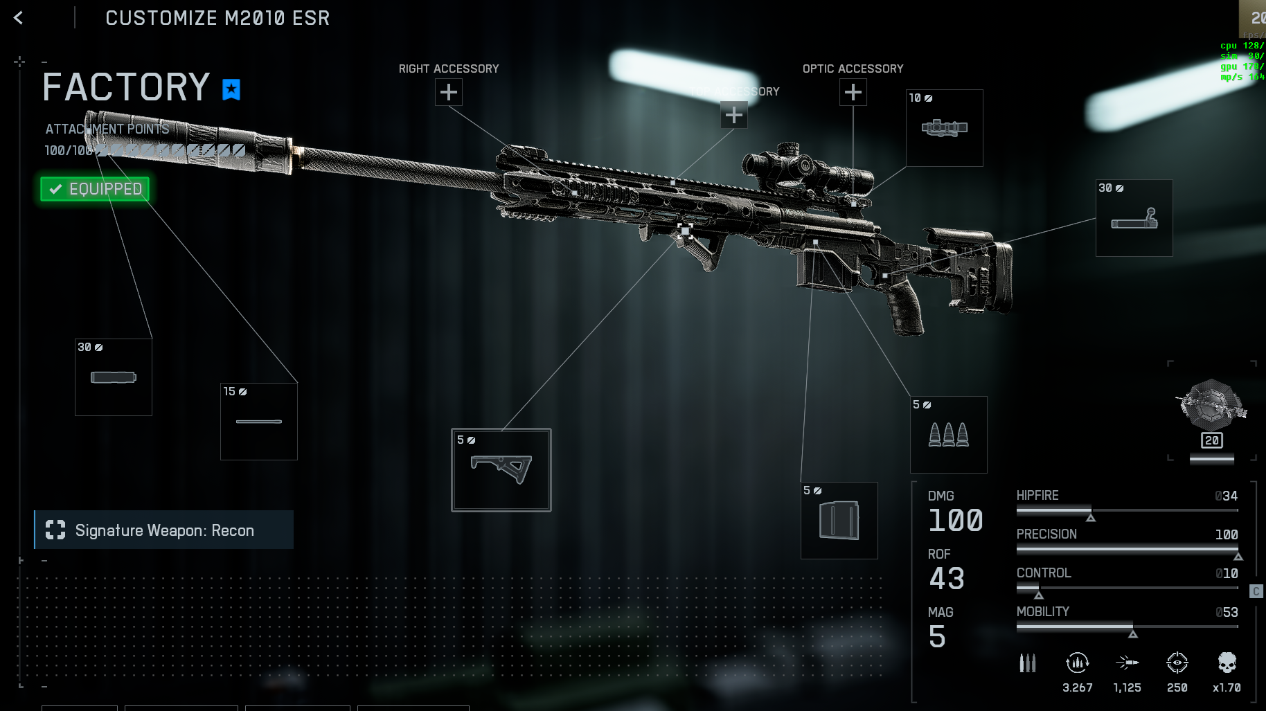 M2010 ESR Stats, Builds & Meta - Battlefield 6