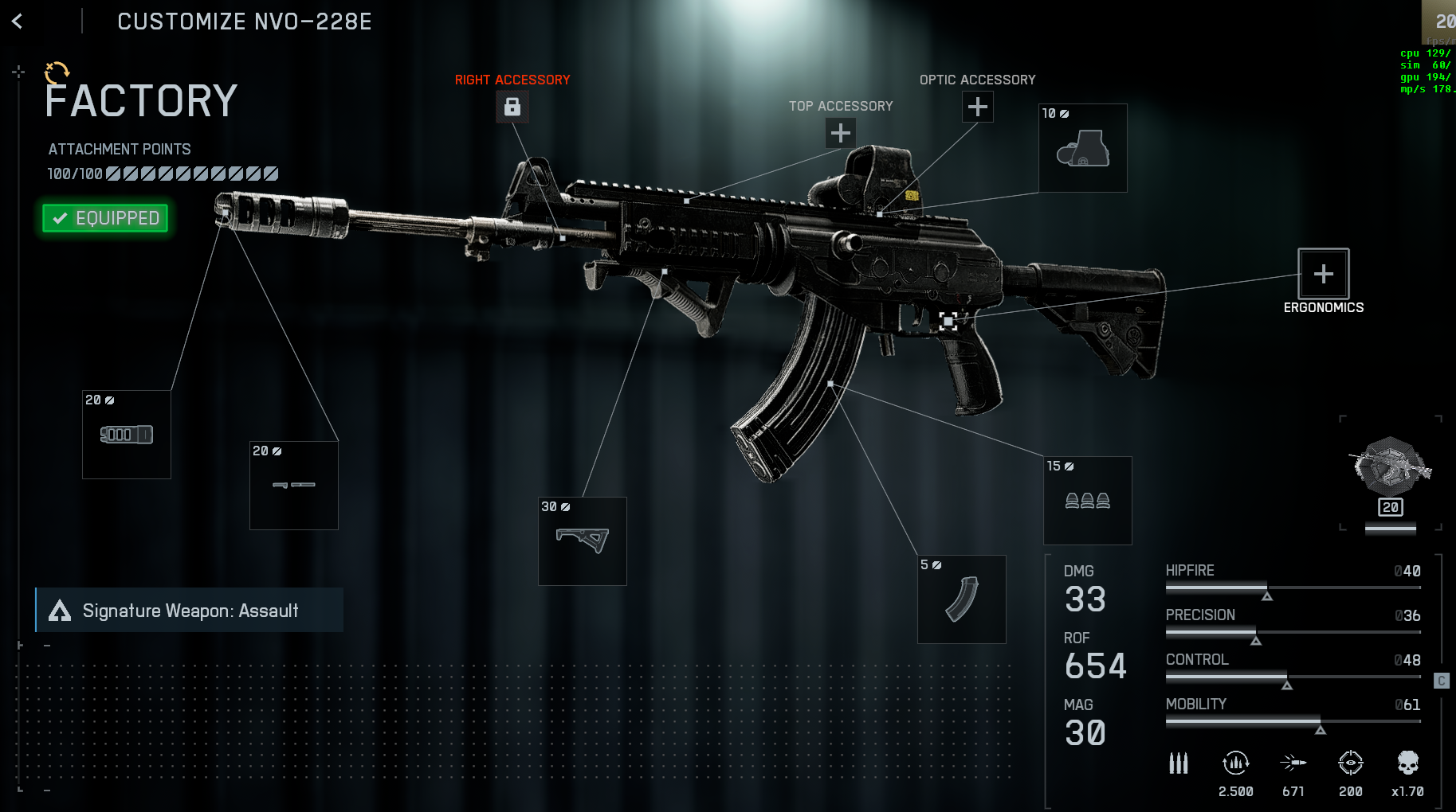 NVO-228E Stats, Builds & Meta - Battlefield 6