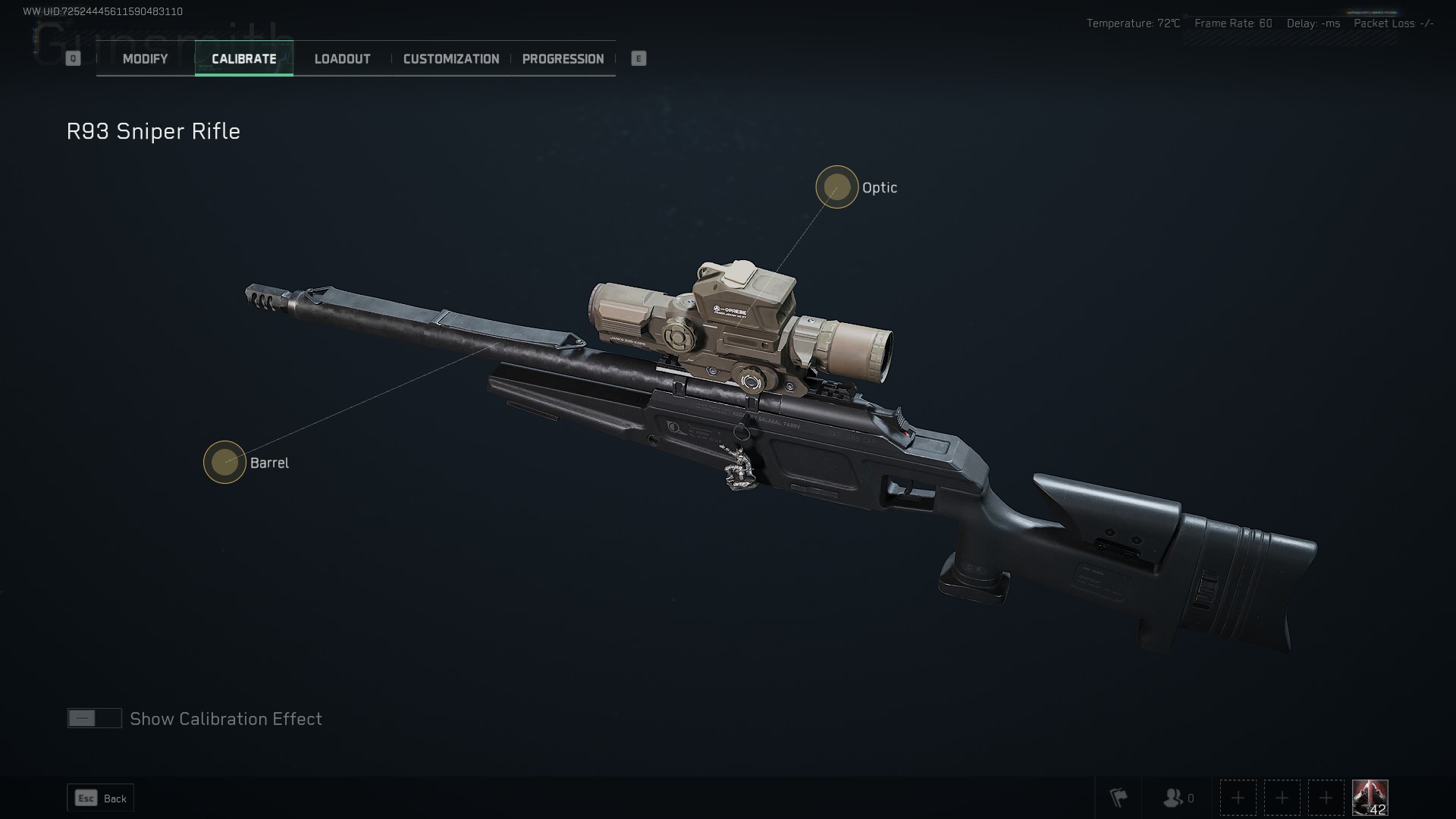 R93 Sniper Rifle-Warfare-6F8ISEO06FFK13FM460QP - Delta Force Build