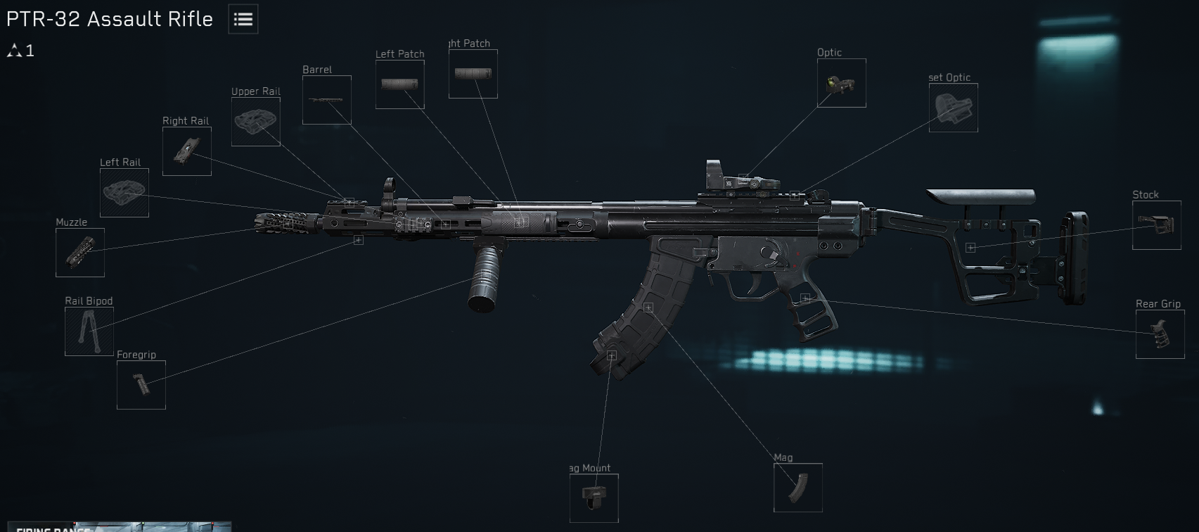 PTR-32 Assault Rifle-Warfare-6HK56F00EIPHRNLI0J8JI - Delta Force Build