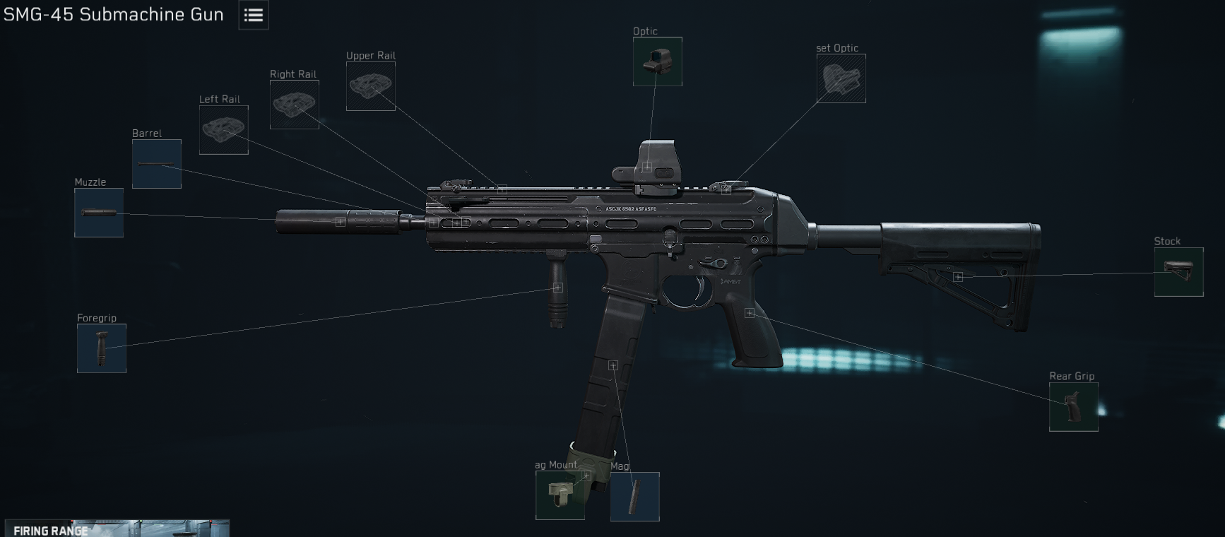 SMG-45 Submachine Gun-Operations-6HJOR0K0EIPHRNLI0J8JI - Delta Force Build