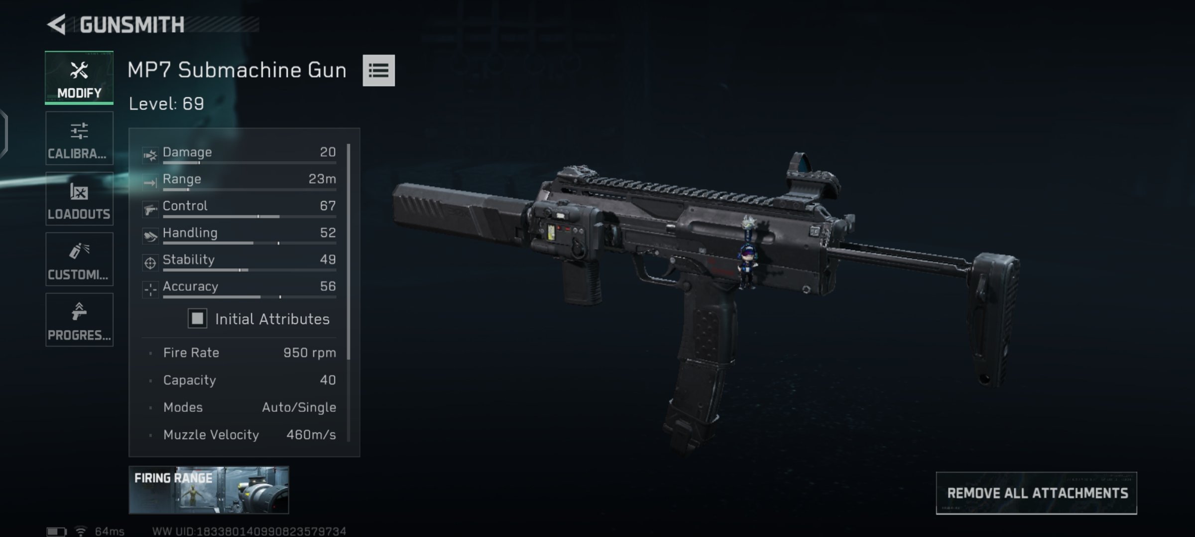 MP7 Submachine Gun-Warfare-6IDDH400ED9CPMQ5GIFT9 - Delta Force Build