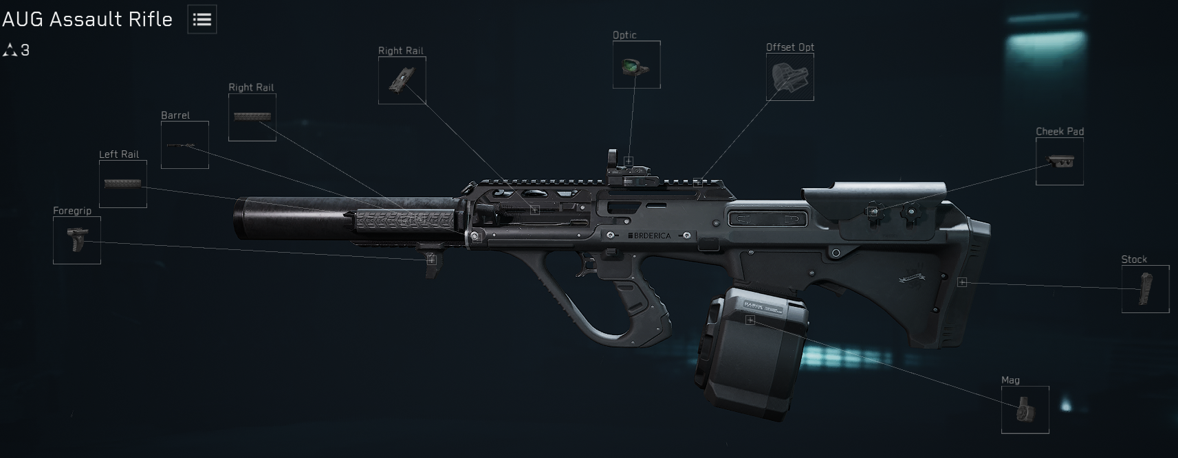 AUG Assault Rifle-Warfare-6HHH46C0EIPHRNLI0J8JI - Delta Force Build
