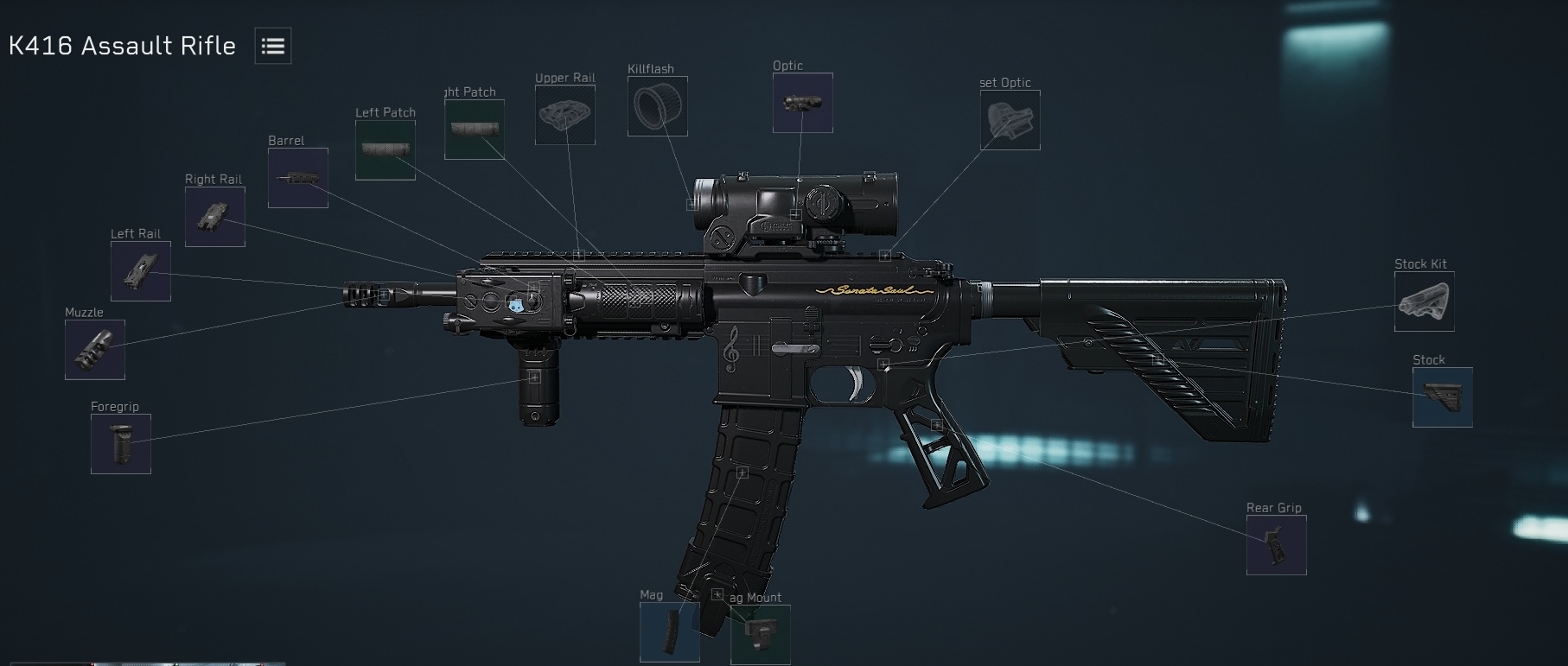 K416 Assault Rifle-Operations-6EL6BL404HA3RLR85QVR8 - Delta Force Build