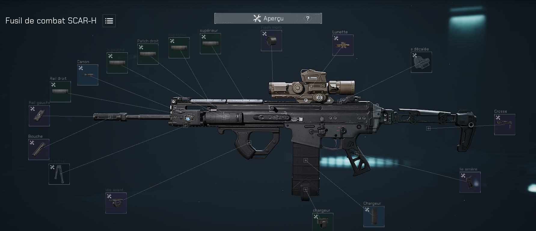 Fusil de combat SCAR-H-Opérations-6GJEQJO0FGU21TB2NA8RD - Delta Force Build