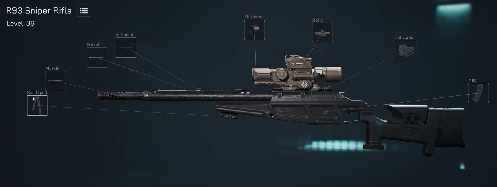 R93: R93 Sniper Rifle-Warfare-6ESARI80BPQR609FCOJ8N - Delta Force Build