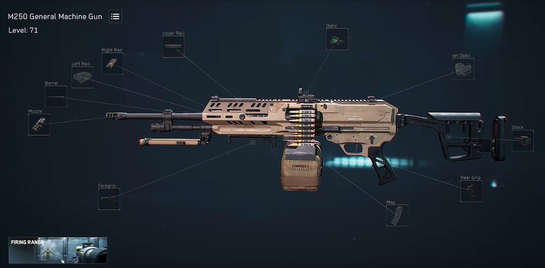 M250 General Machine Gun-Warfare-6ELTGBG0B33QACKOKK8VA - Delta Force Build